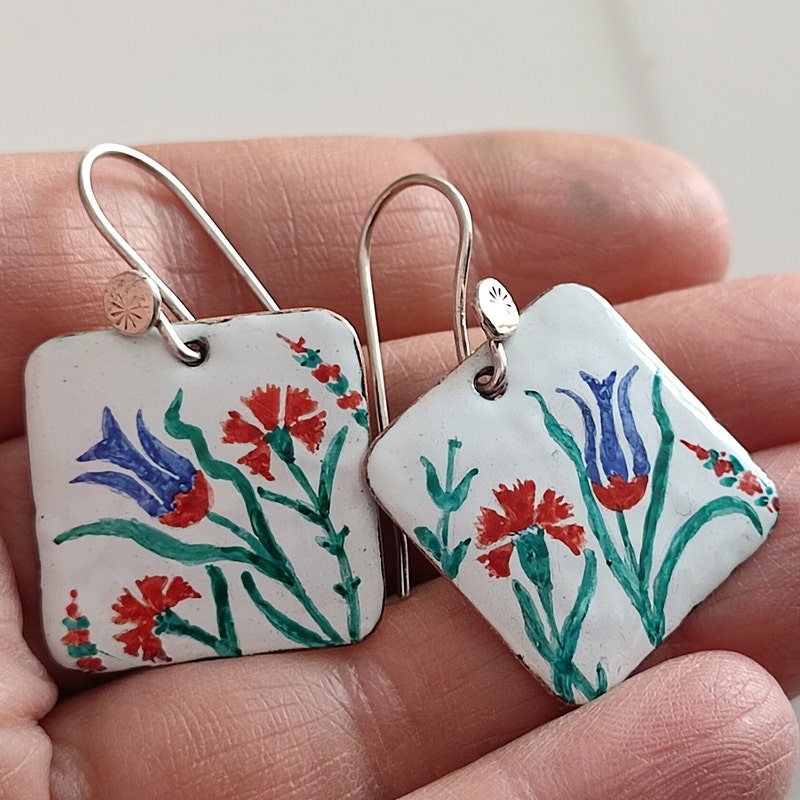 Enamel Jewelry Handmade - Etsy