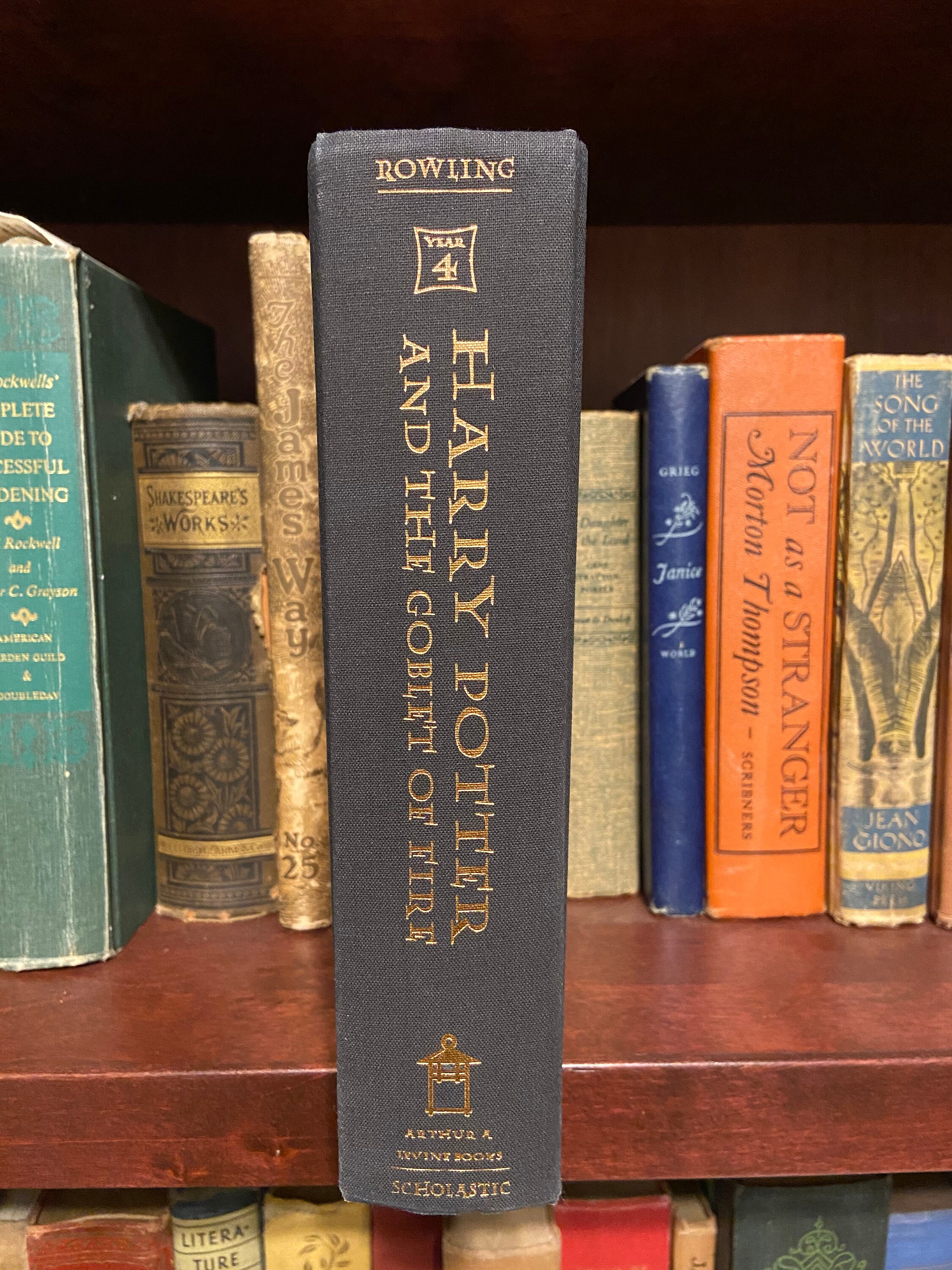 Harry Potter and the Goblet of Fire by J.K. Rowling First American ...