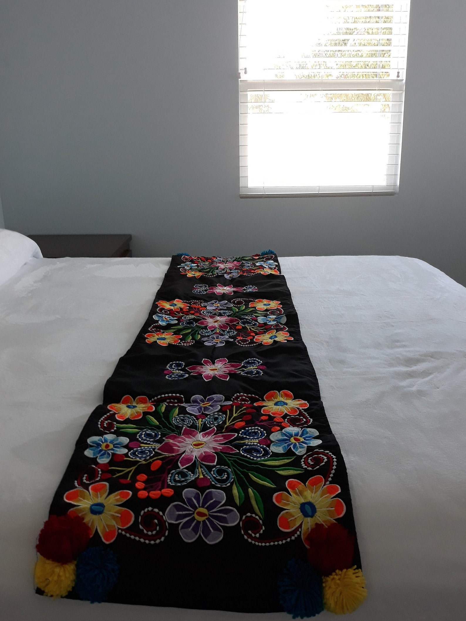 Mexican Table Runner Bulk Otomi Runner Mexican Blanket Runner - Etsy