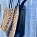 NEW!! HUGE Axis Deer Hide Tote - Laptop Bag - Damn Big Purse! - Etsy