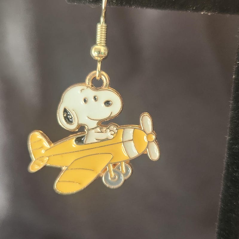 Snoopy Airplane - Etsy