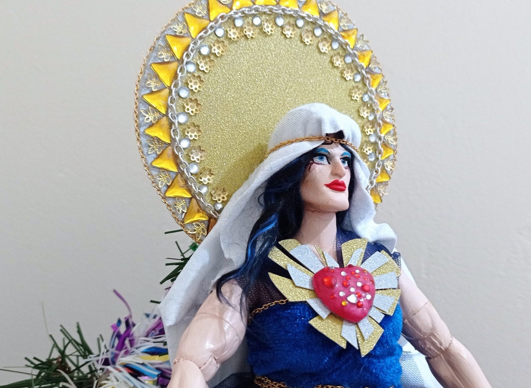 Madonna Maria Drag Queen Christmas Tree Topper With Wax Sealed ...