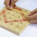 Geoboard, 5x5 Geoboard, Montessori Toddler Toys, Very Natural Wood ...