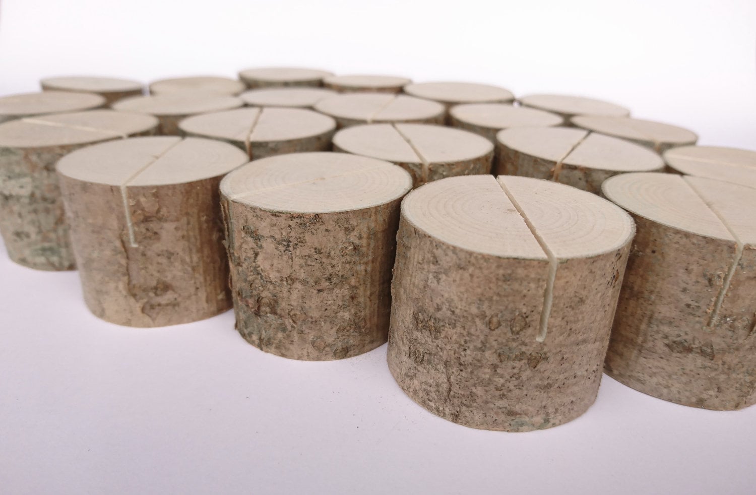 20 Wood Card Holders for Rustic Small Table Decor Place Bridal - Etsy