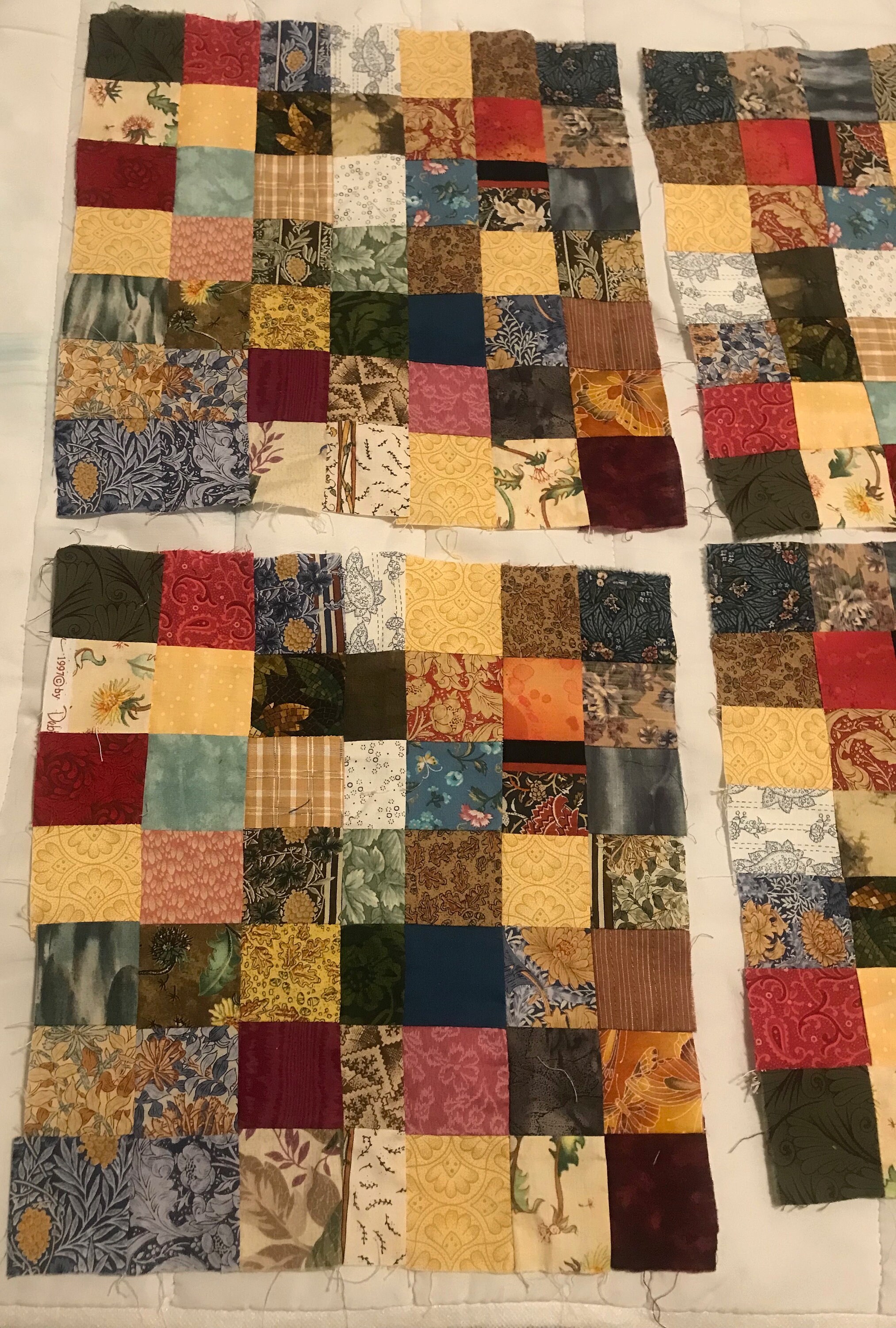 Vintage Colorful Quilt Blocks - Etsy