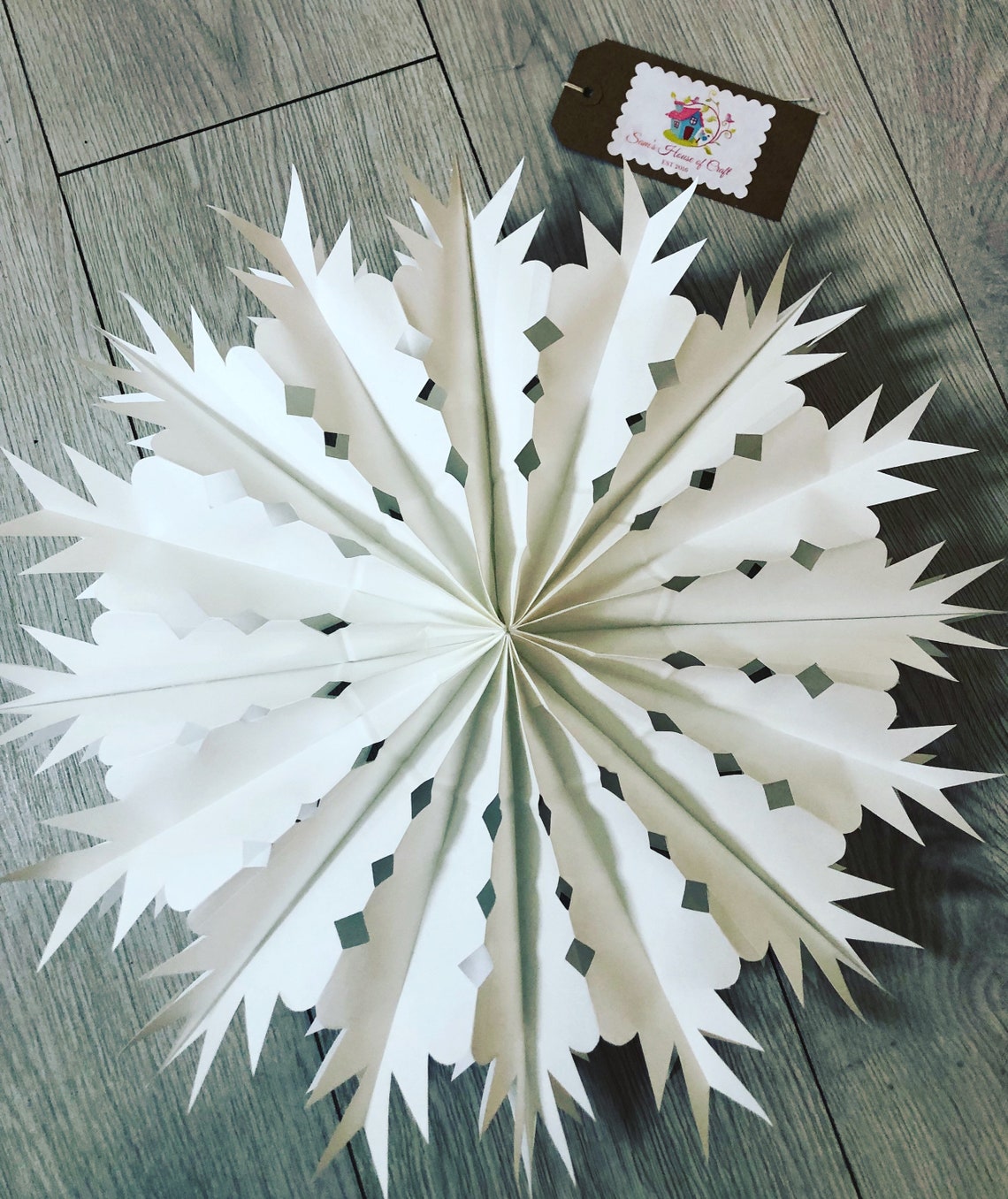 Large Hanging Light up Snowflakes Paper Snowflakes Christmas - Etsy
