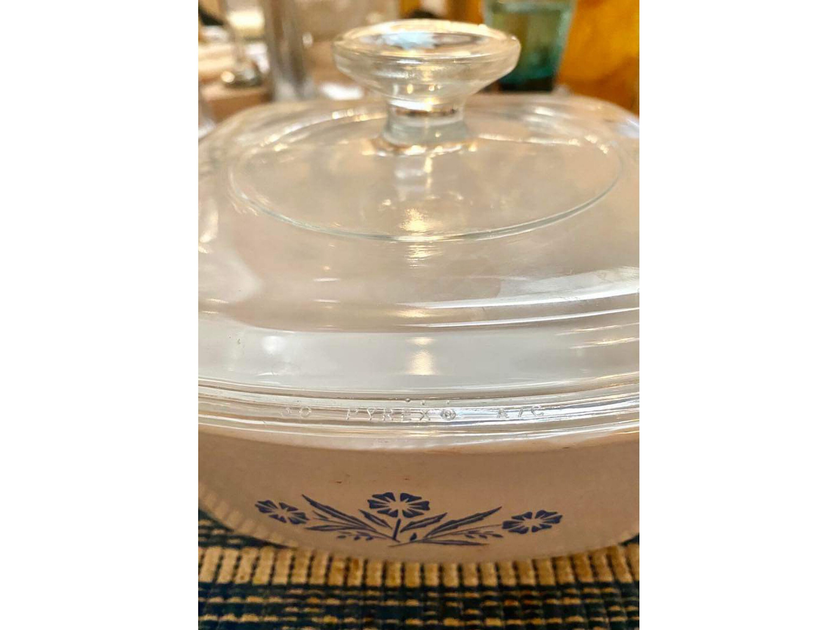 1958 Very Rare Authentic Vintage Pyrex Corning Ware Blue Cornflower 1 1 ...