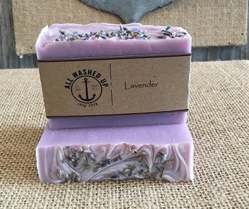 Lavender Handmade Soap Vegan Homemade Soap All Natural Etsy