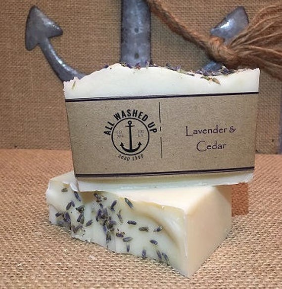 Lavender & Cedar Handmade Soap Vegan Homemade Soap All | Etsy