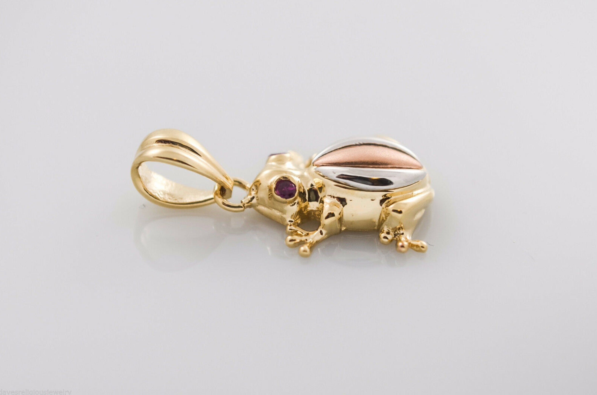 Ranita De La Suerte Medalla Rana De Oro 14k Gold Lucky Frog - Etsy