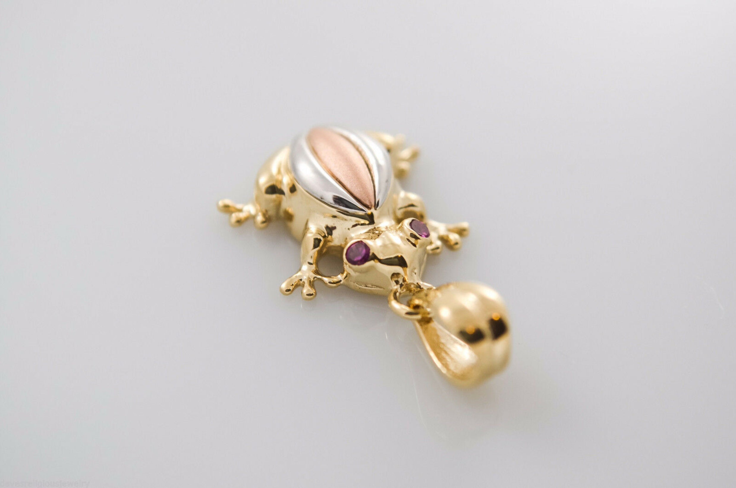 Ranita De La Suerte Medalla Rana De Oro 14k Gold Lucky Frog - Etsy UK