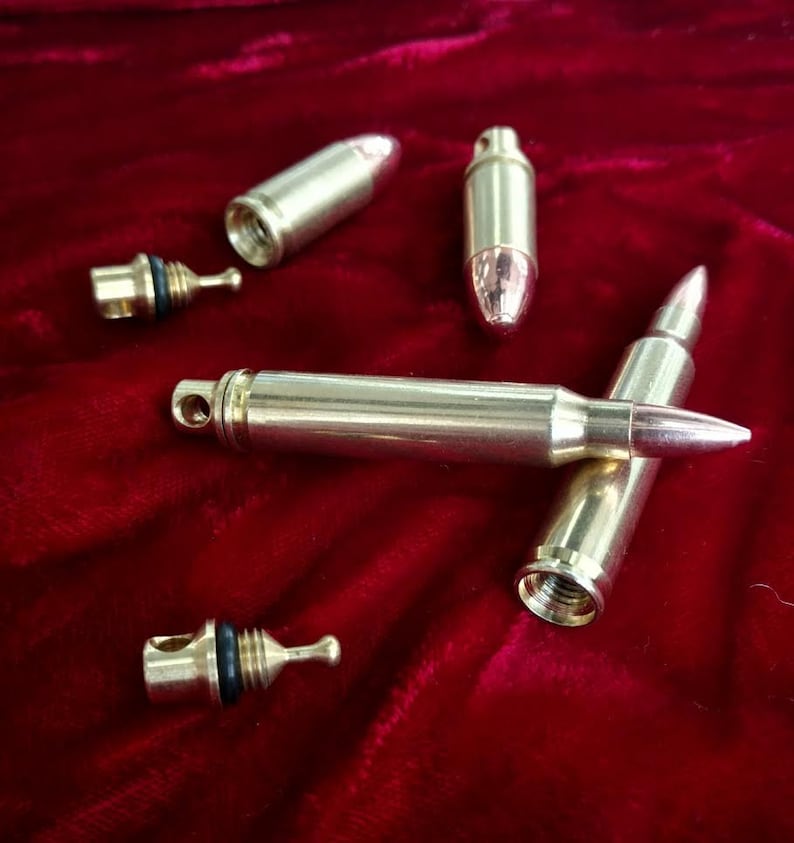 Bullet Oil Vial Keychain 9mm or 223 *free Shipping - Etsy