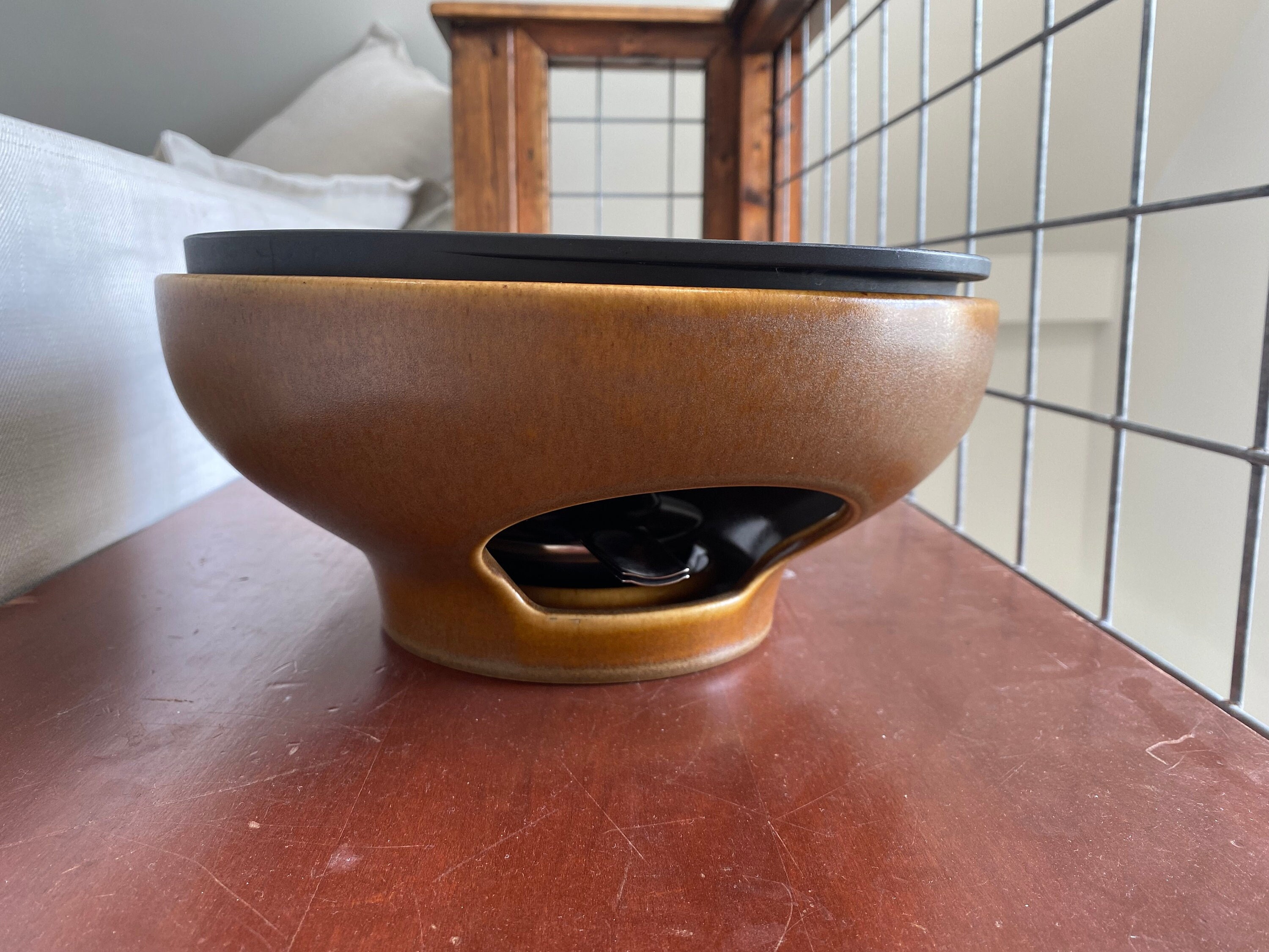 Rare Vintage Sigg Switzerland Brown Ceramic Raclette - Etsy