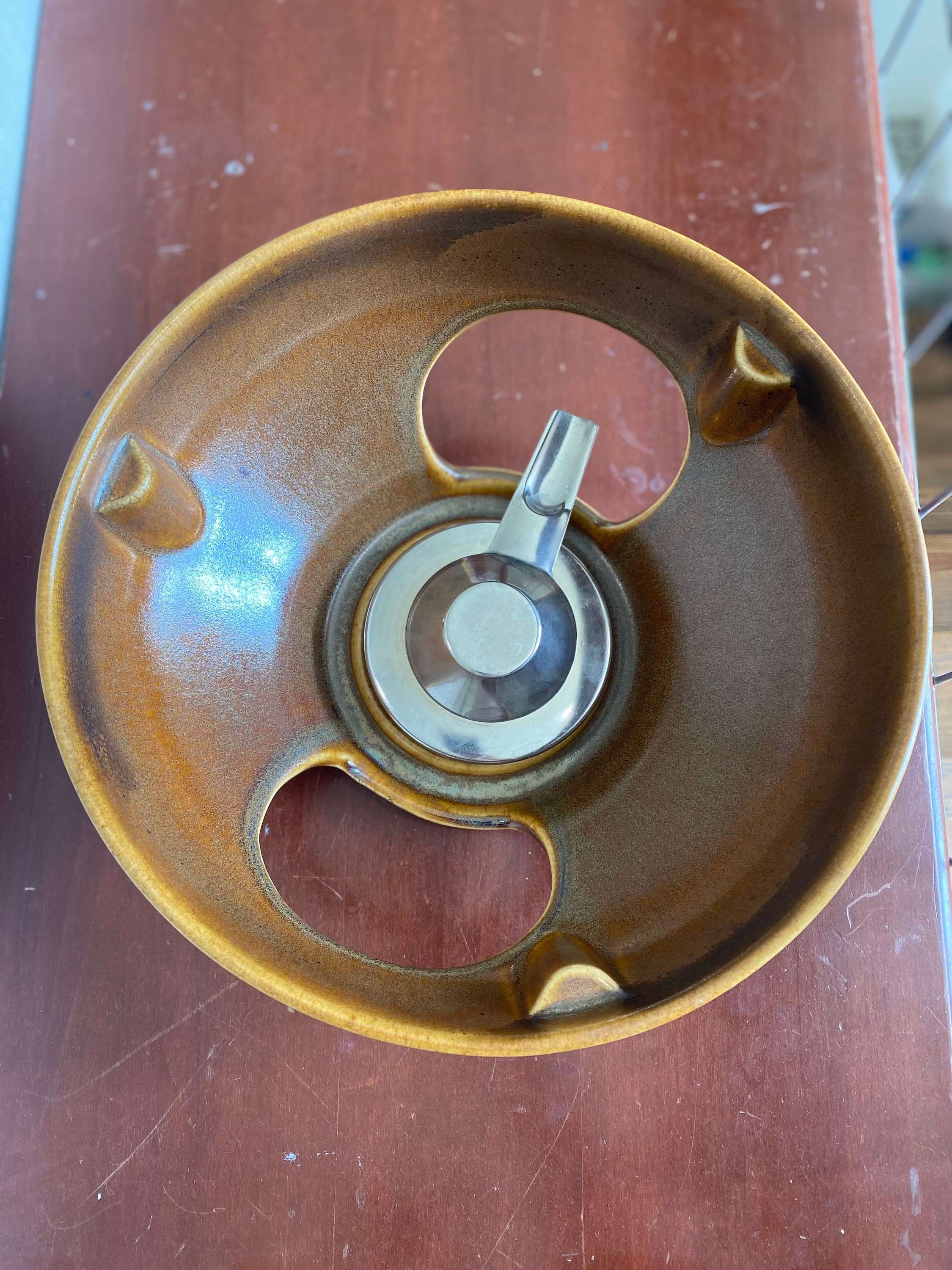 Rare Vintage Sigg Switzerland Brown Ceramic Raclette - Etsy