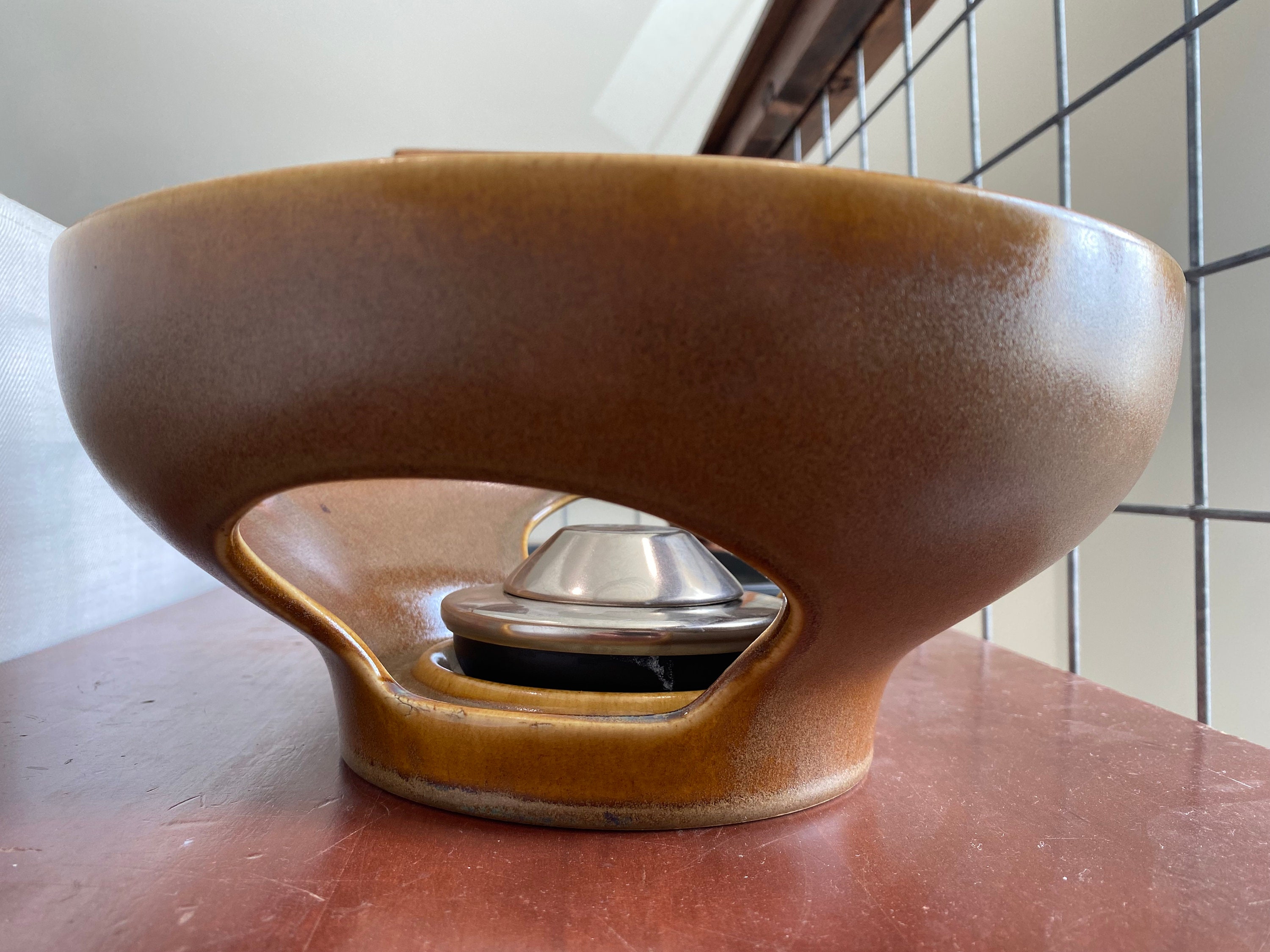 Rare Vintage Sigg Switzerland Brown Ceramic Raclette - Etsy