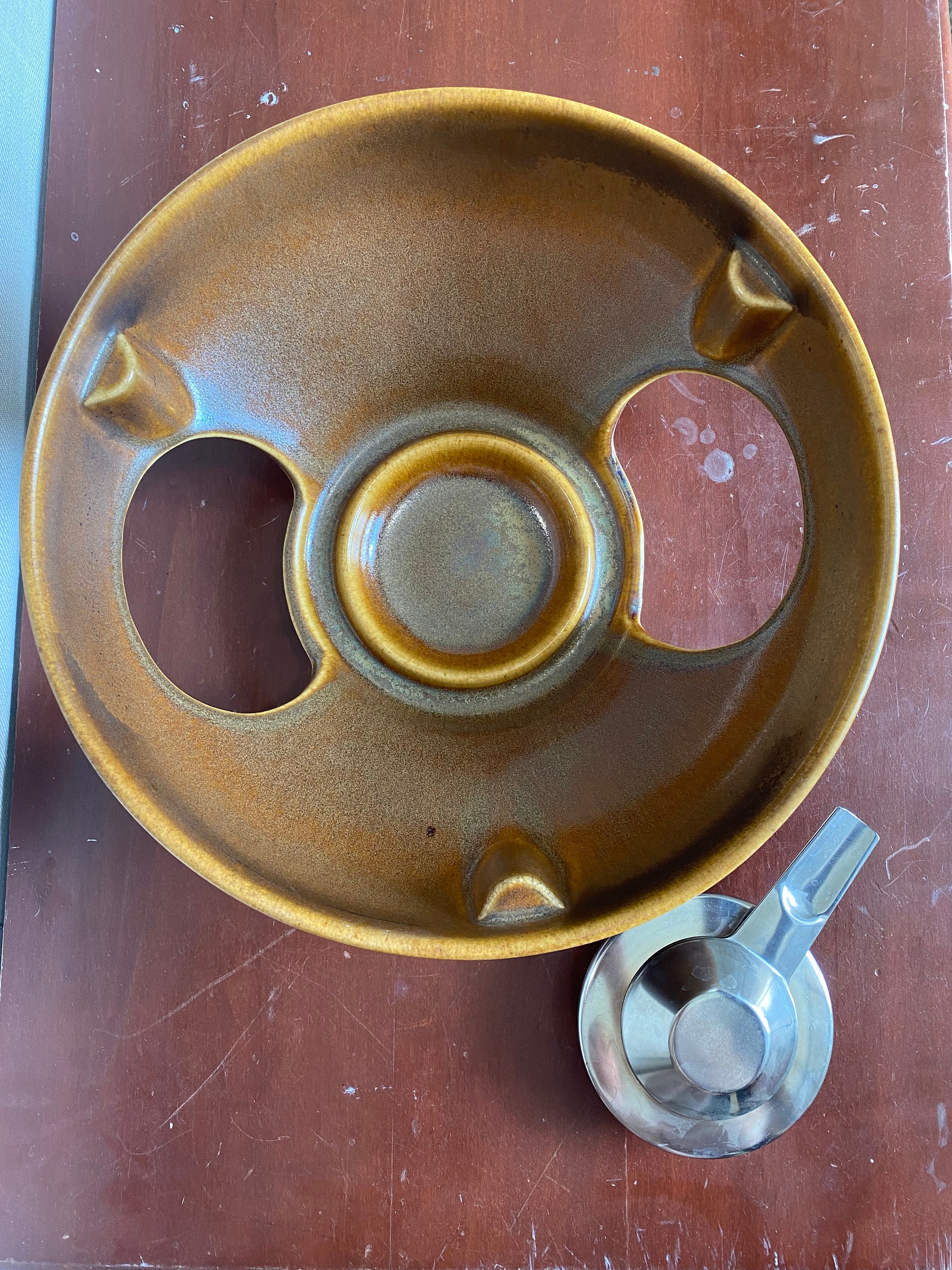 Rare Vintage Sigg Switzerland Brown Ceramic Raclette - Etsy