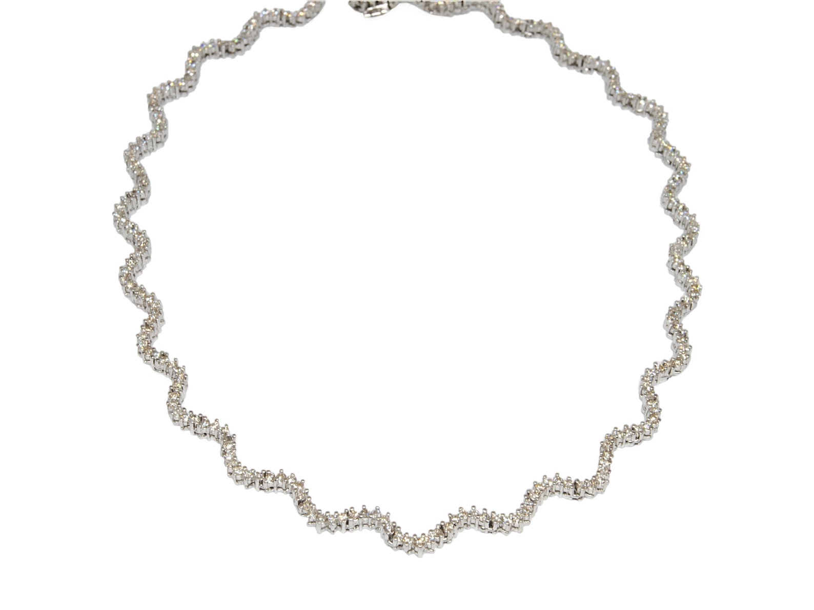 Diamond Necklace - Etsy