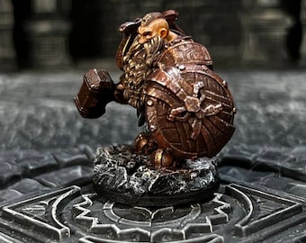 Painted Dwarf Miniature - Etsy