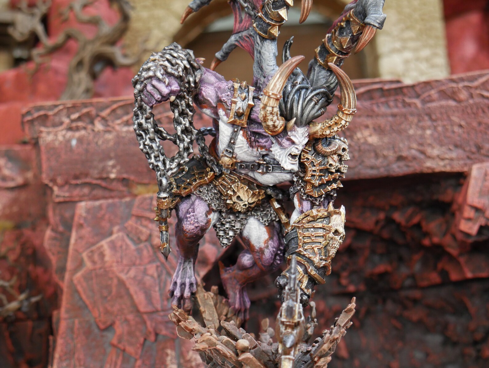 Pro Painted 2 Out of 8 Painted by Steven Oaks Chain Demon Lord - Etsy