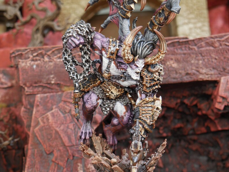 Pro Painted 2 Out of 8 Painted by Steven Oaks Chain Demon Lord - Etsy