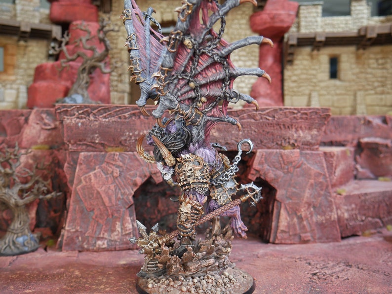Pro Painted 2 Out of 8 Painted by Steven Oaks Chain Demon Lord - Etsy