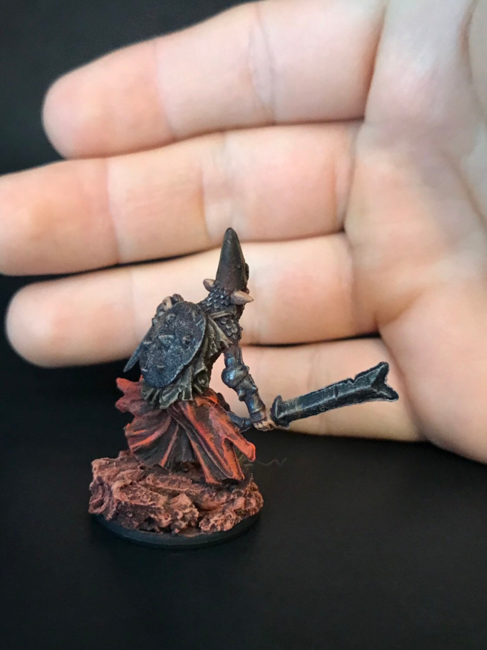 Pro Painted Hobgoblin or Half Orc Mini for DND or Pathfinder - Etsy