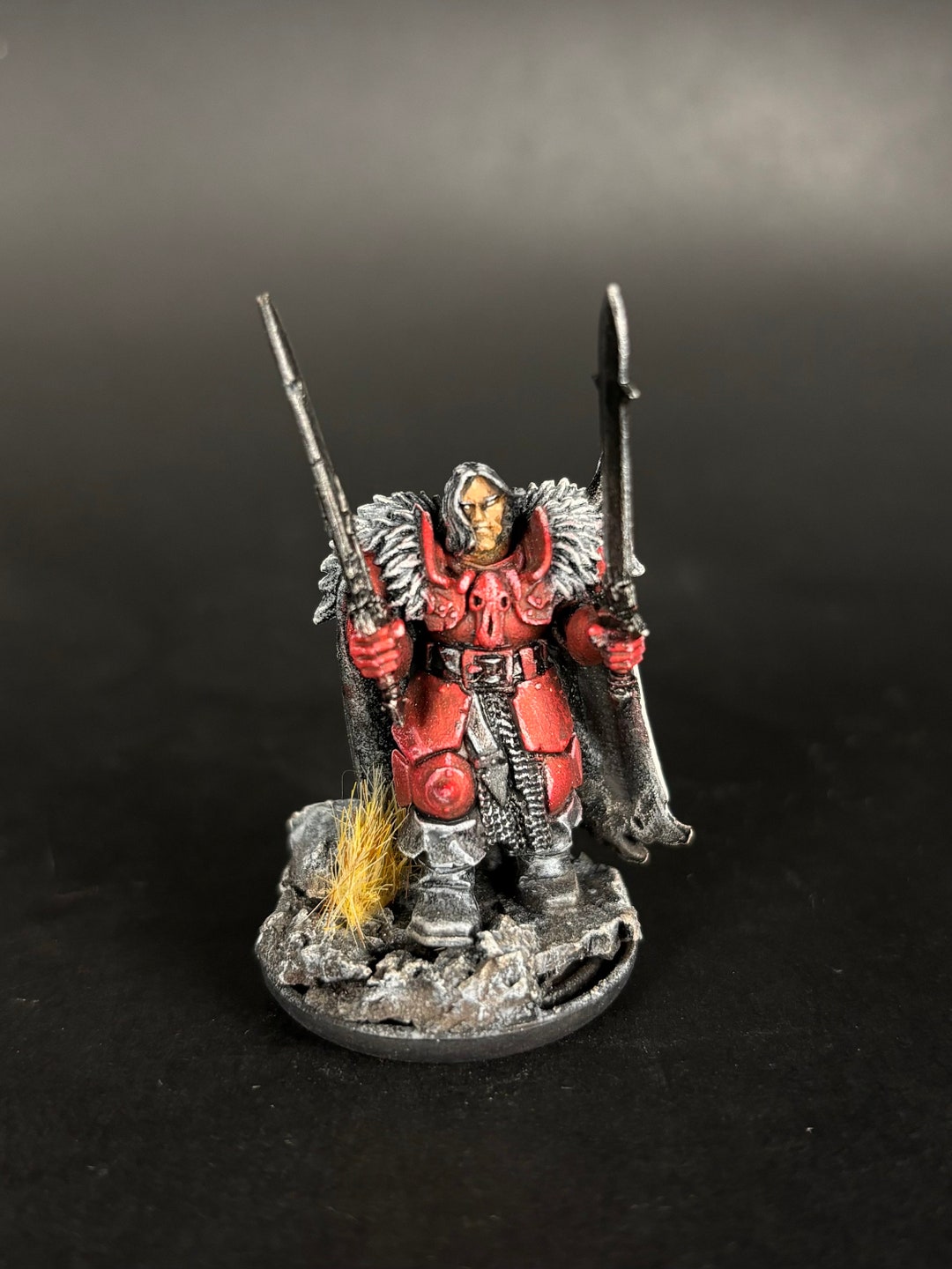Pro Painted Blood Knight Mini - Etsy