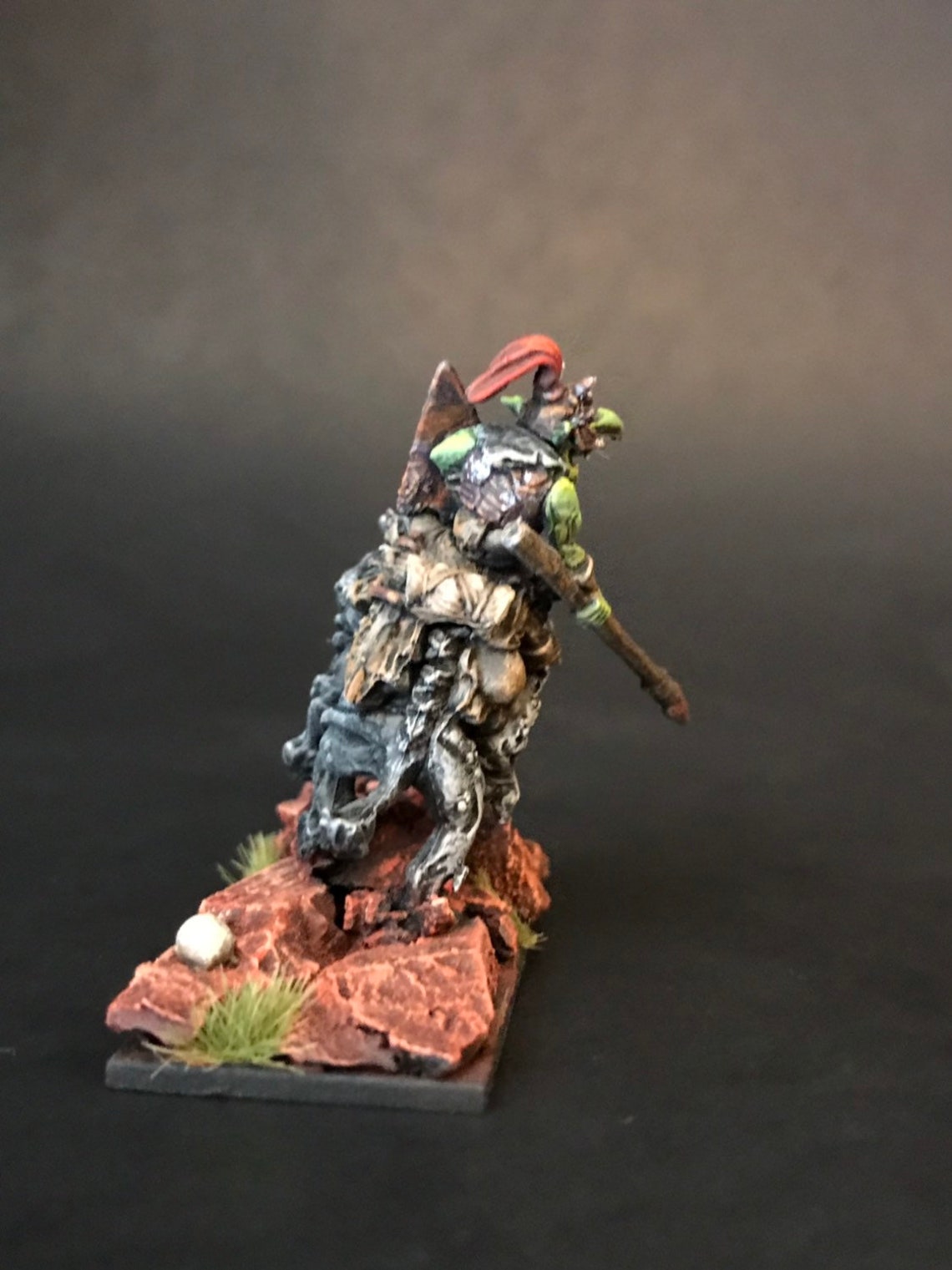 Pro Painted Goblin Wargling Rider for Dnd or Pathfinder - Etsy
