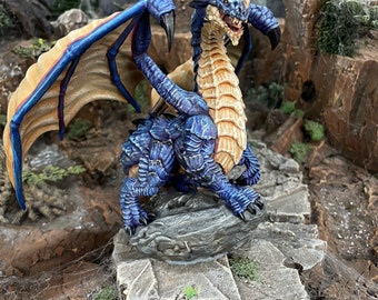 Dnd Blue Dragon Miniature - Etsy