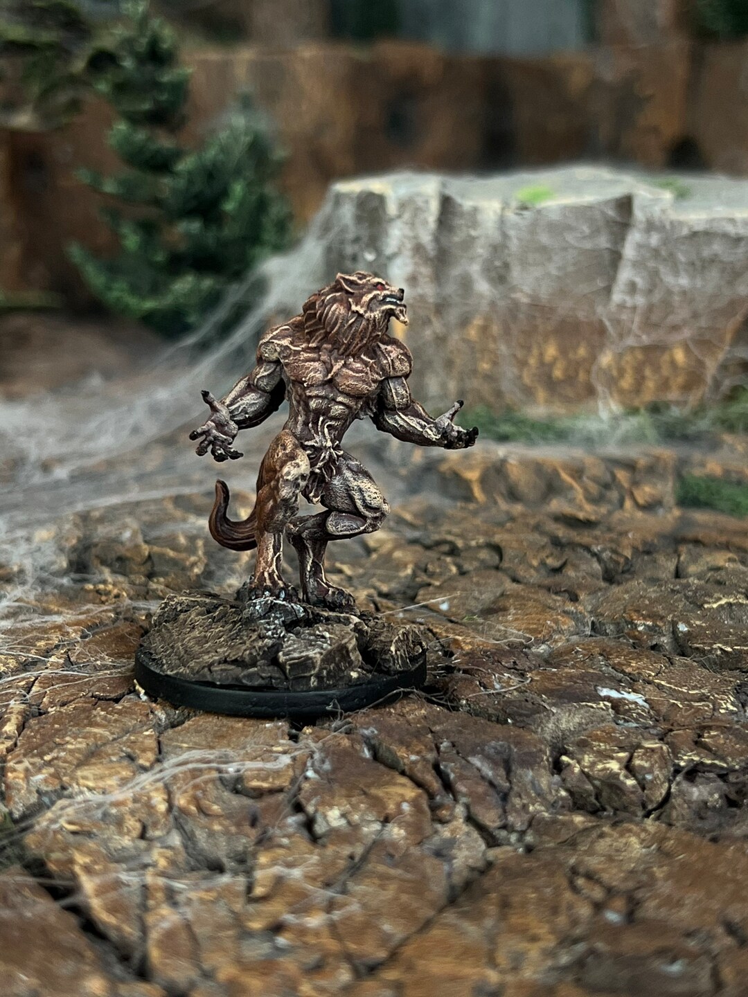 Pro Painted Werewolf Mini - Etsy