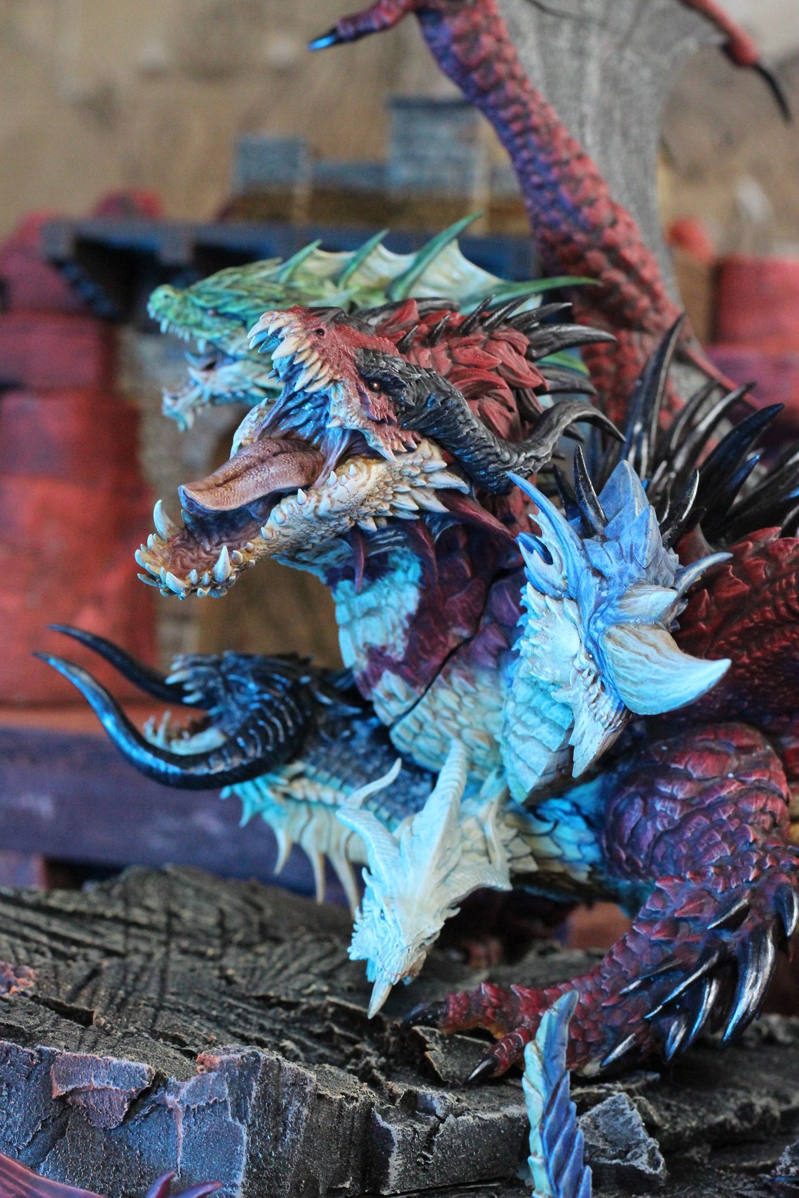Pre Order: Tiamat Painted and Printed by Steven Oaks - Etsy