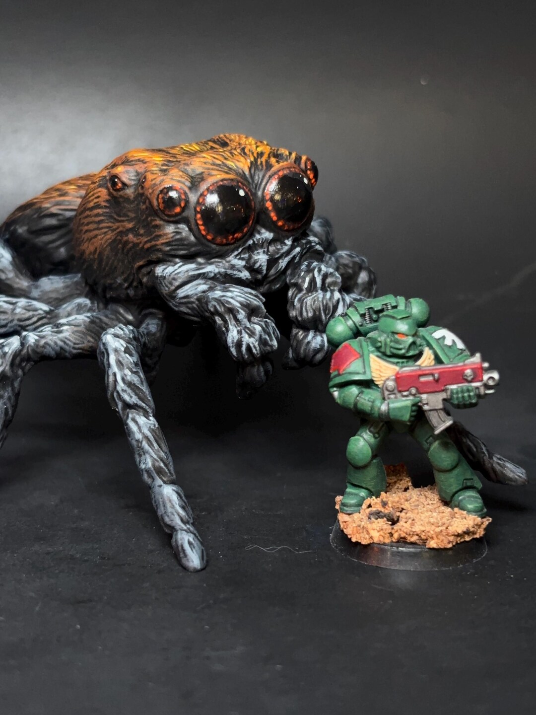 Pro Painted Giant Jumping Spider - Etsy