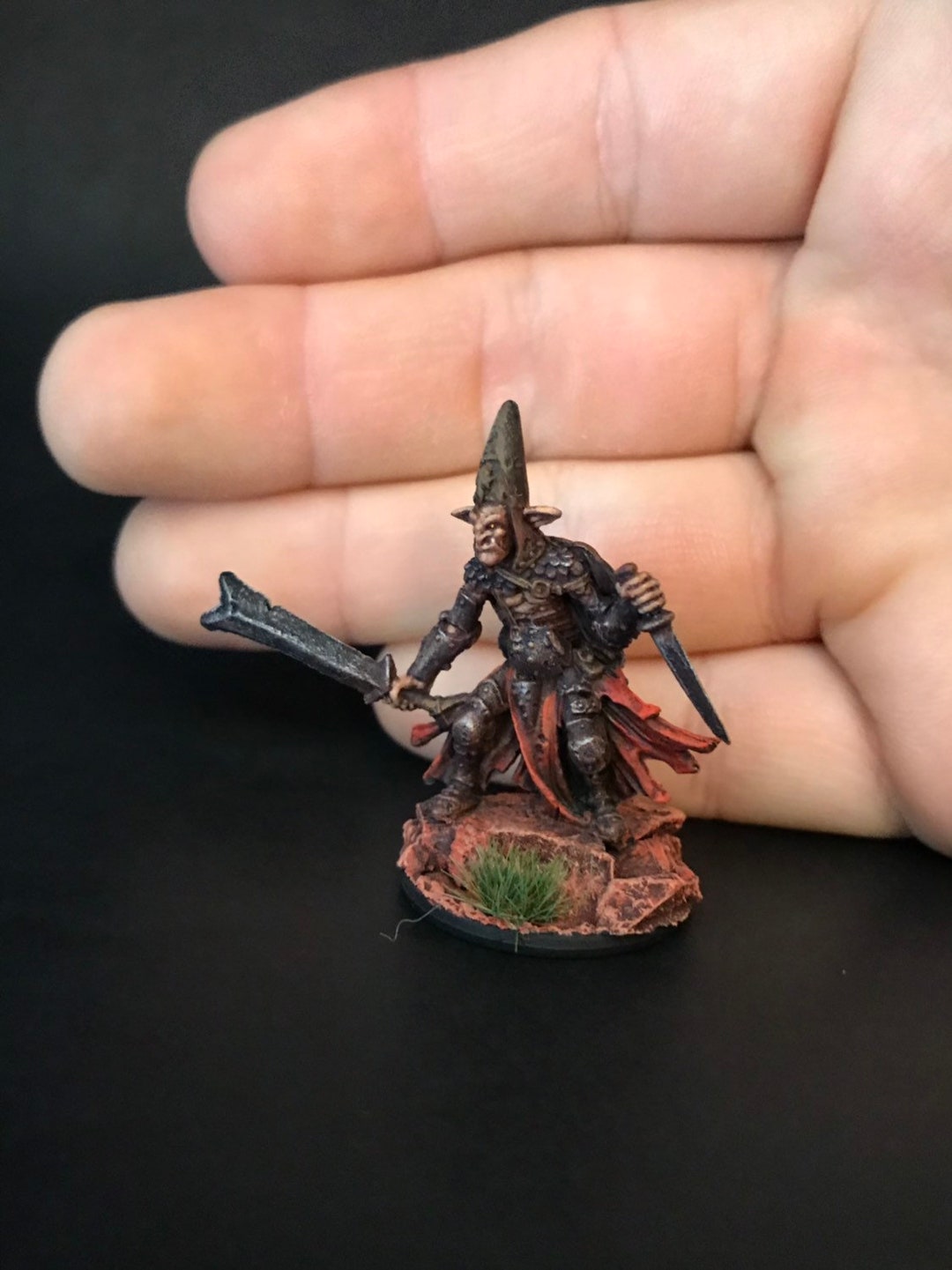 Pro Painted Hobgoblin or Half Orc Mini for DND or Pathfinder - Etsy