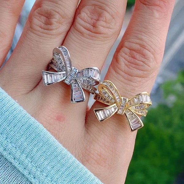 Bow Rings for Women - Etsy