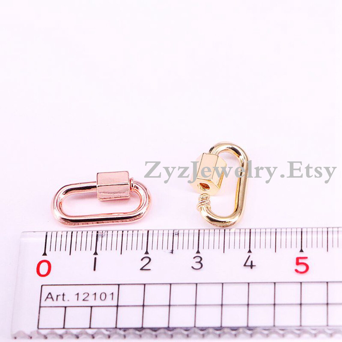 2-10PCS 1020mm Small Oval Screw Clasp Screw Clasp | Etsy