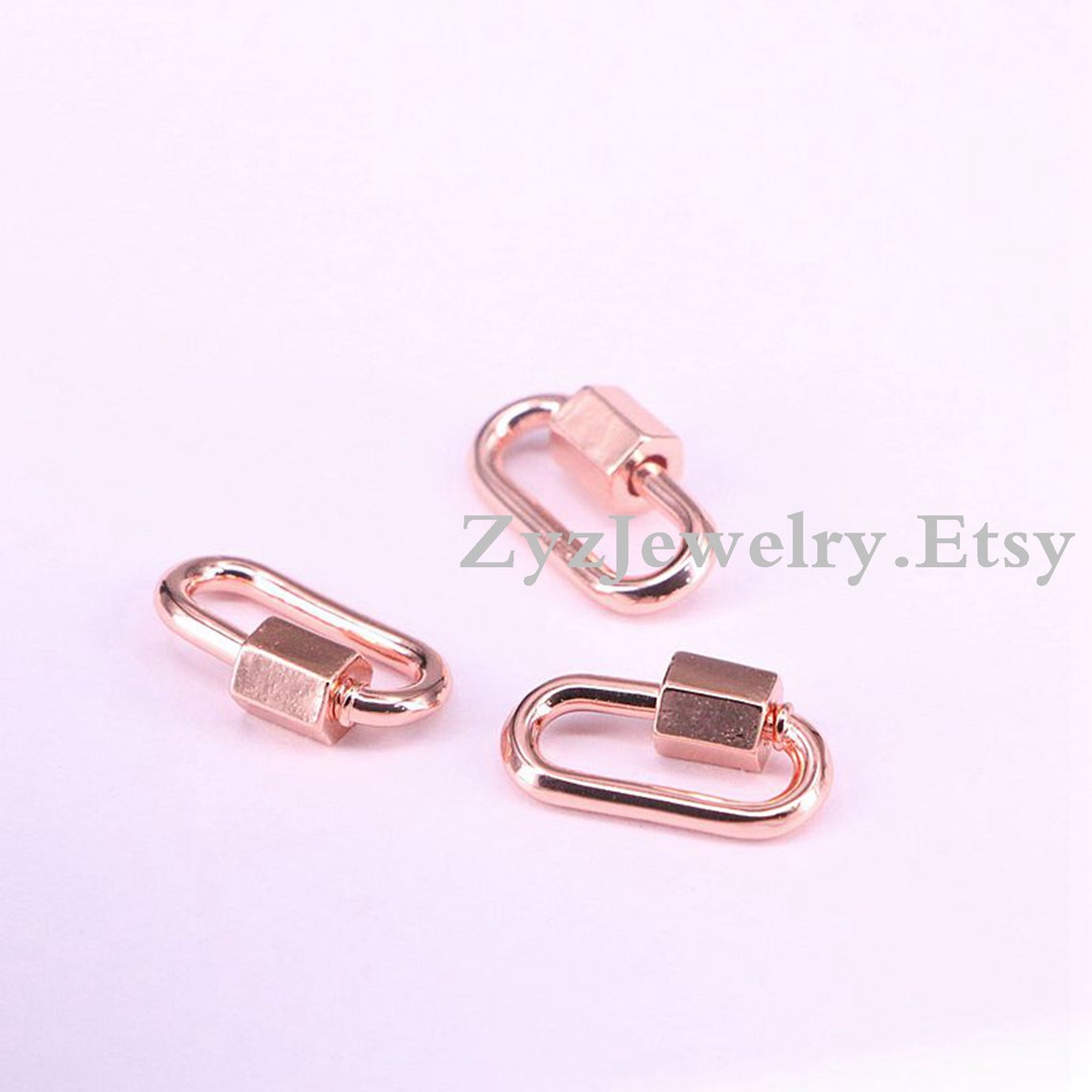 2-10PCS 1020mm Small Oval Screw Clasp Screw Clasp - Etsy