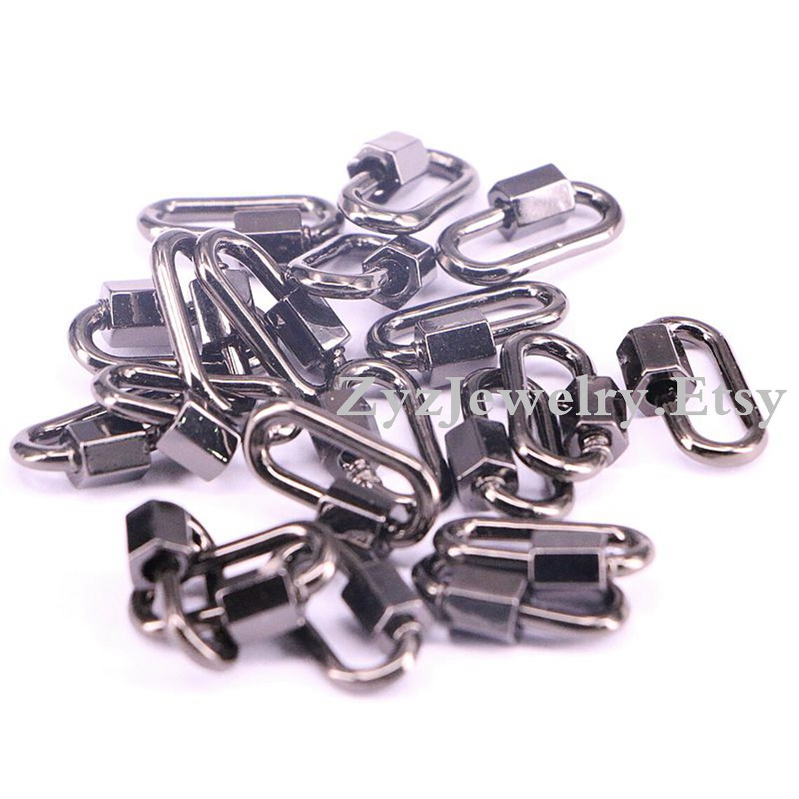 2-10PCS 1020mm Small Oval Screw Clasp Screw Clasp | Etsy