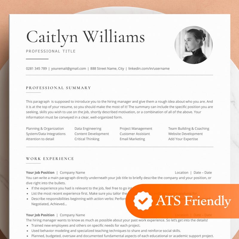 Ats Resume Optimized - Etsy UK