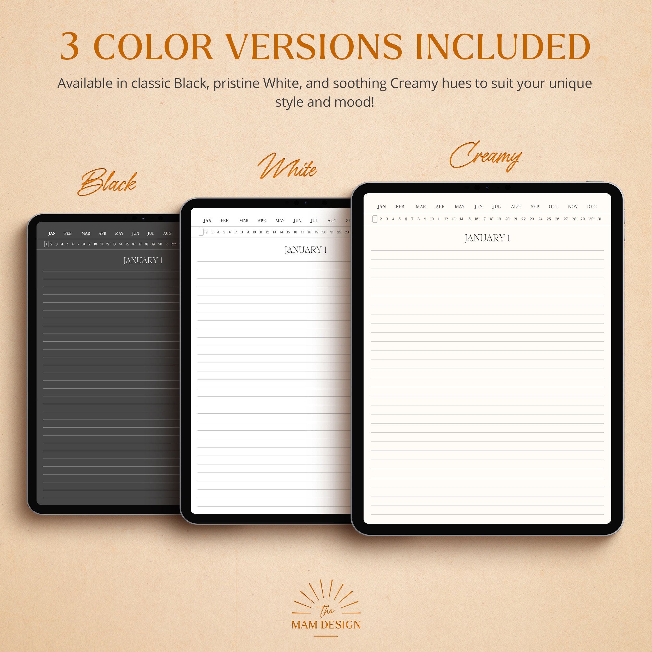 Digital Daily Journal, Goodnotes Journal, Notability Journal, Diary ...