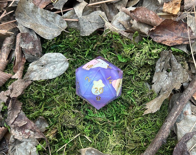 Sleepy Nuggets - 40mm Dice - Sanrio Themed - Kawaii Dice - Dungeons and ...