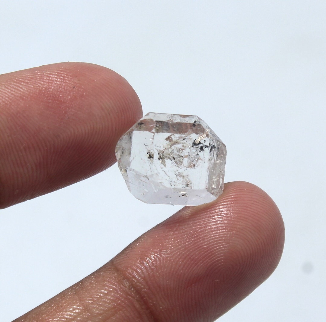 Amazing Herkimer Diamond Rough Stone, Raw Crystal Clean Diamond ...