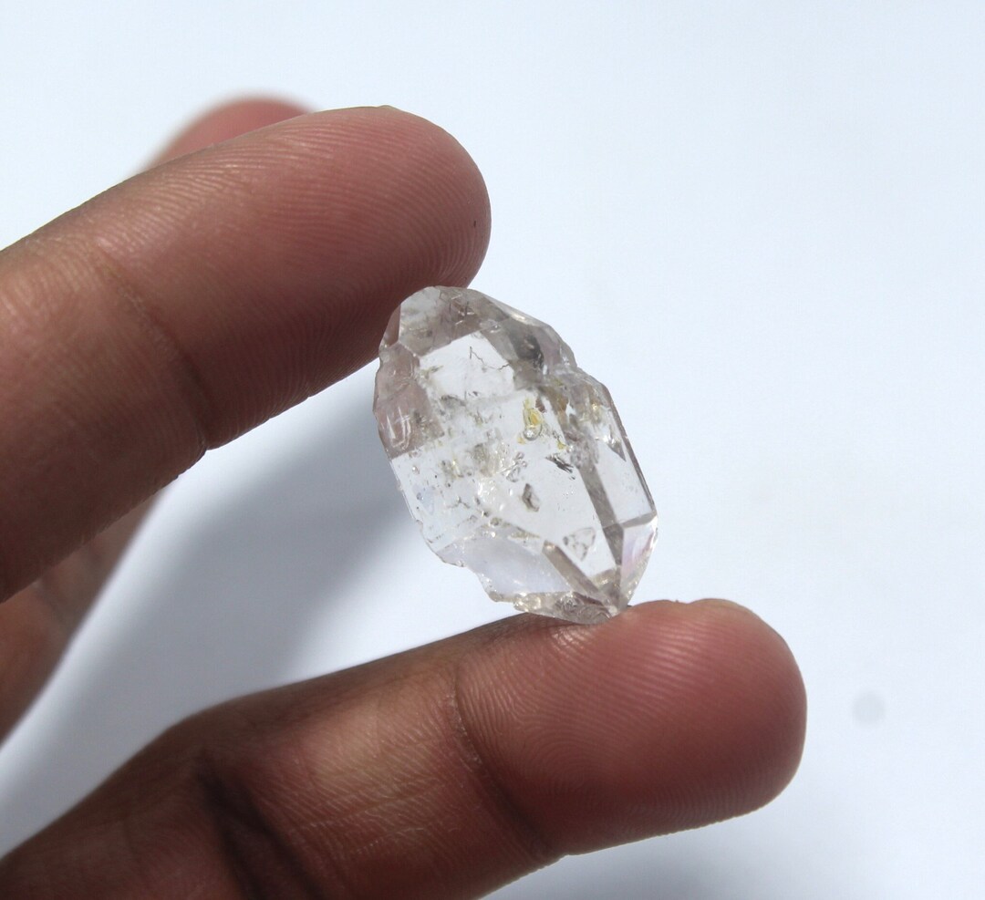Natural Herkimer Diamond Rough Stone Loose White Diamond Raw - Etsy