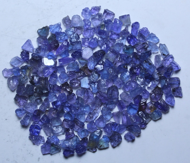 Raw Tanzanite Rough Stone Natural Tanzanite Untreated | Etsy