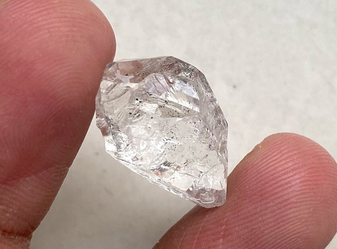 Stunning Water Clear Herkimer Diamond Rough Stone/natural Raw Crystal ...