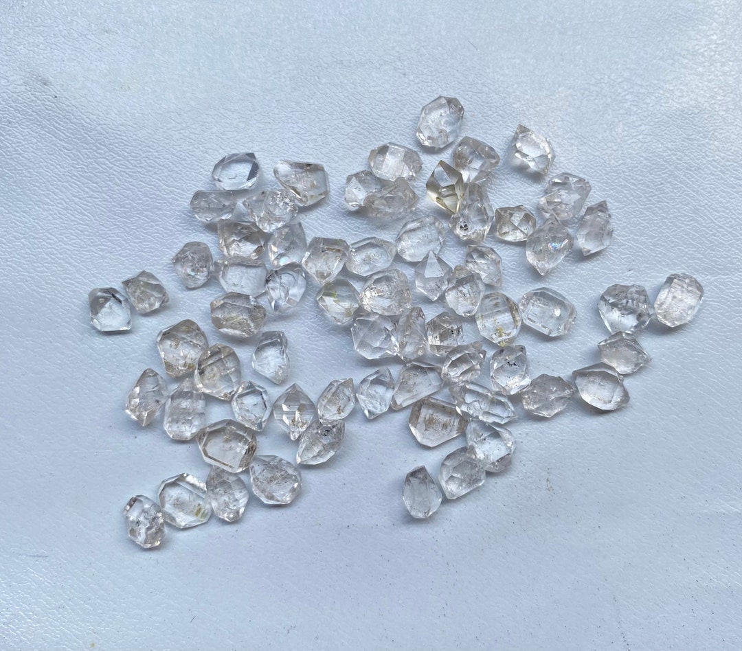 5pieces Herkimer Diamond Gem/genuine White Diamond Raw Gemstone ...