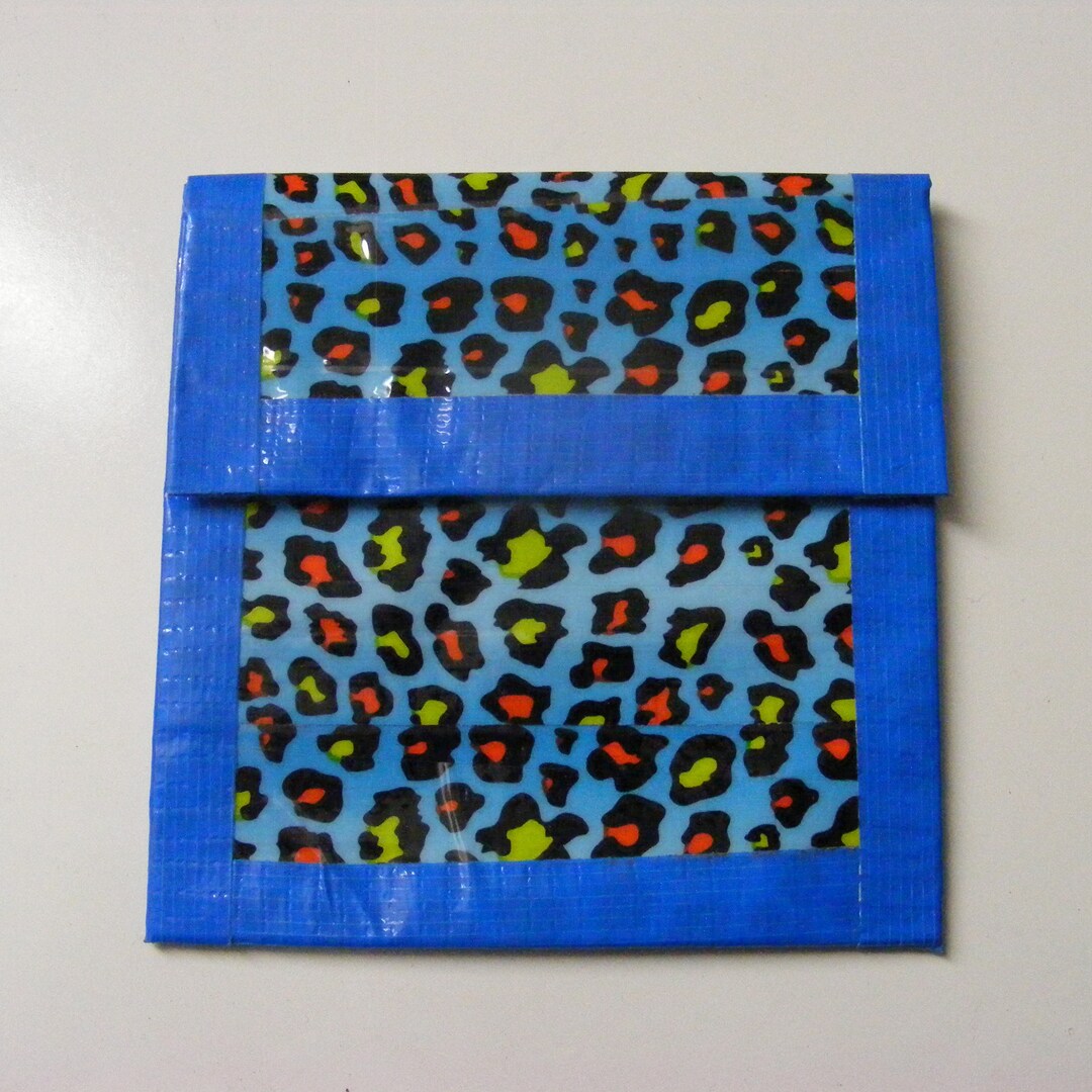Animal Print Duct Tape Coin Pouch - Etsy