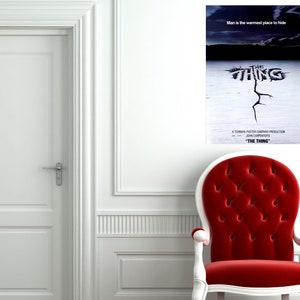Printable the Thing 1982 - Ver. 2 - Vintage Poster - Etsy