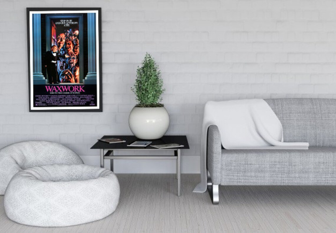 Printable Waxwork 1988 Vintage Poster - Etsy Australia