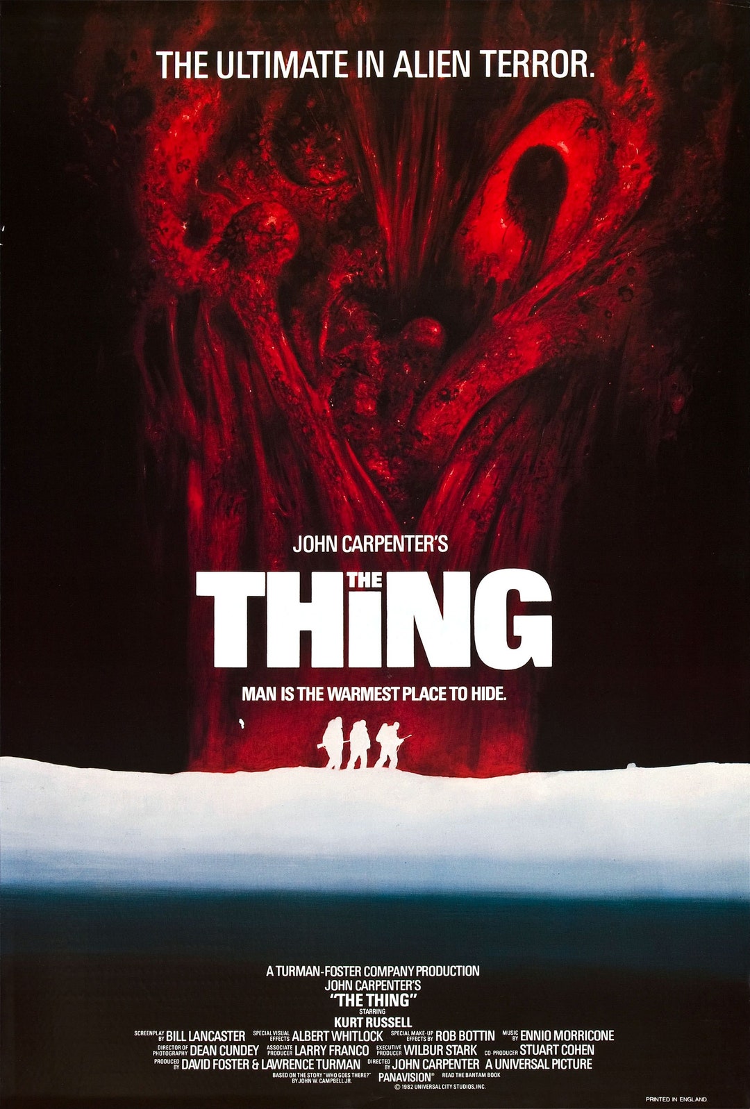 Printable the Thing 1982 - Ver. 3 - Vintage Poster - Etsy