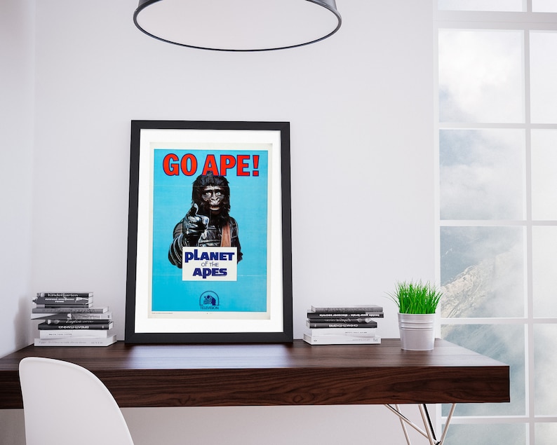 Printable Planet of the Apes 1968 Vintage Poster - Etsy